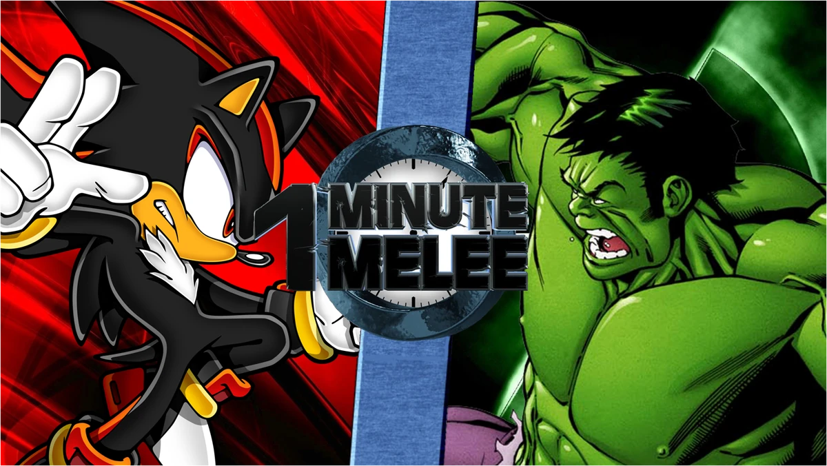 Shadow Vs Hulk | One Minute Melee Fanon Wiki | Fandom
