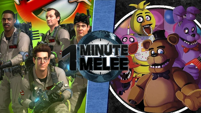 The Ghostbusters vs The Animatronics | One Minute Melee Fanon Wiki | Fandom