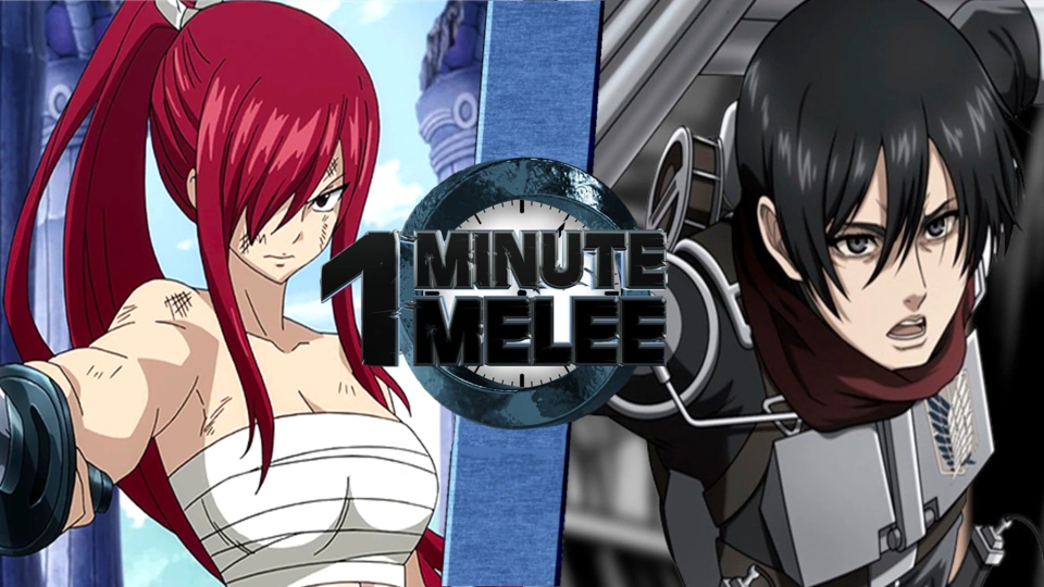 Erza VS Mikasa | One Minute Melee Fanon Wiki | Fandom