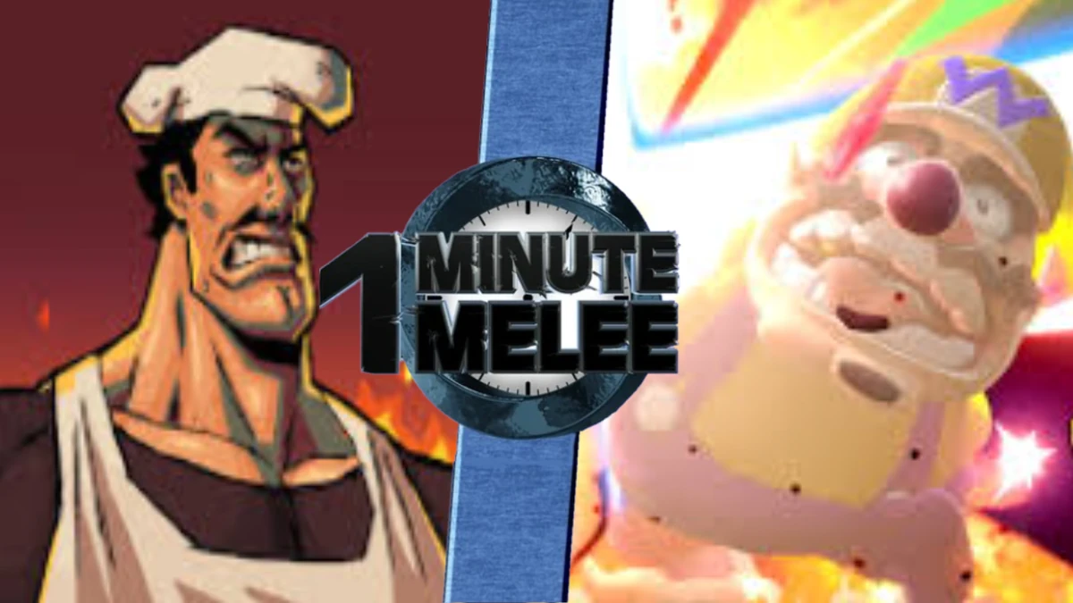 Peppino Spaghetti vs Wario | One Minute Melee Fanon Wiki | Fandom