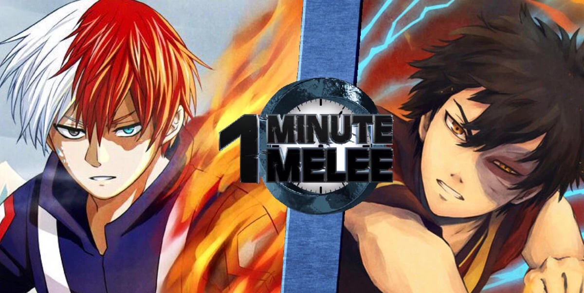 Shoto Todoroki Vs Zuko | One Minute Melee Fanon Wiki | Fandom