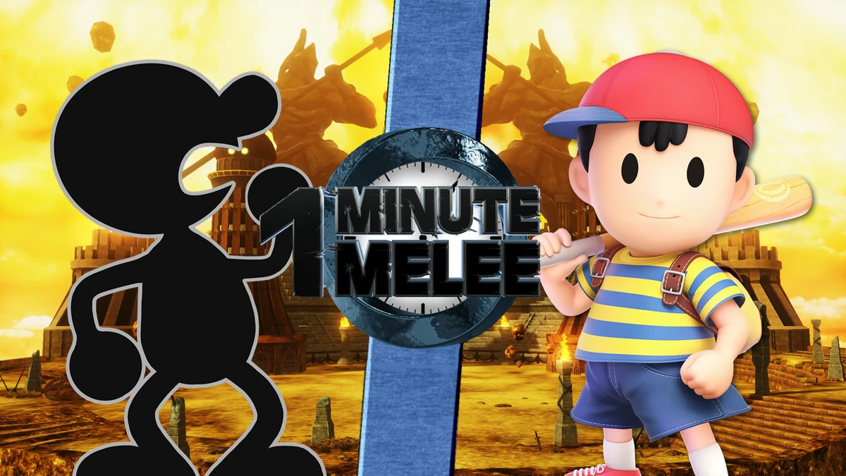 Mr. Game & Watch Vs Ness | One Minute Melee Fanon Wiki | Fandom
