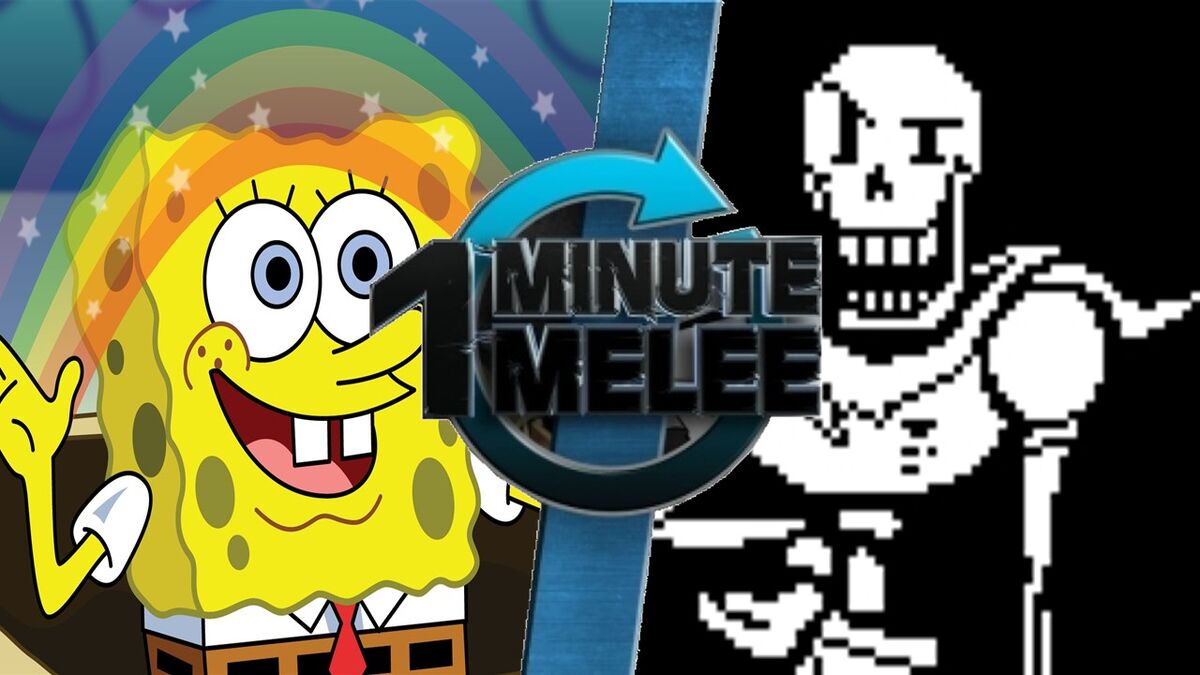 Spongebob Vs Papyrus One Minute Melee Fanon Wiki Fandom