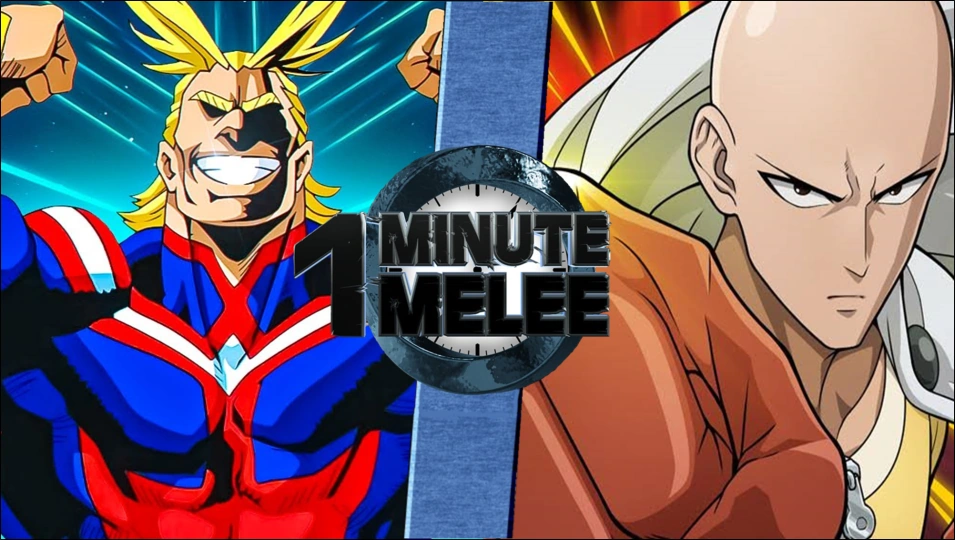 All Might VS Saitama | One Minute Melee Fanon Wiki | Fandom