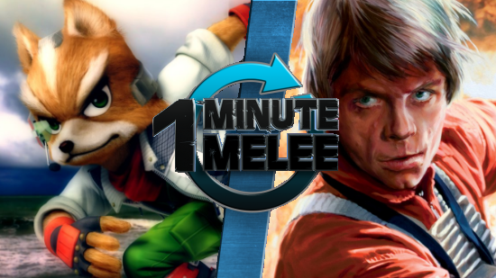 One Minute Melee Fox Mccloud Vs Luke Skywalker One Minute Melee