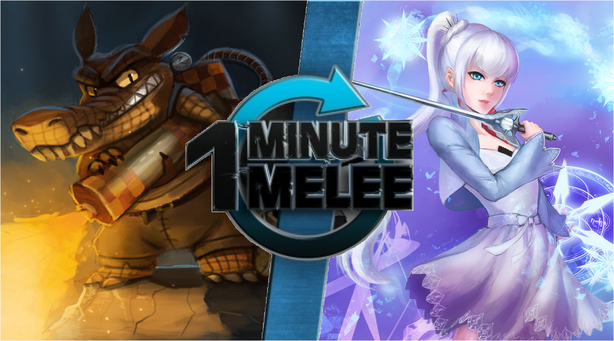 Dingodile Vs Weiss One Minute Melee Fanon Wiki Fandom