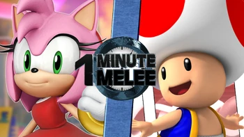 Amy VS Toad | One Minute Melee Fanon Wiki | Fandom