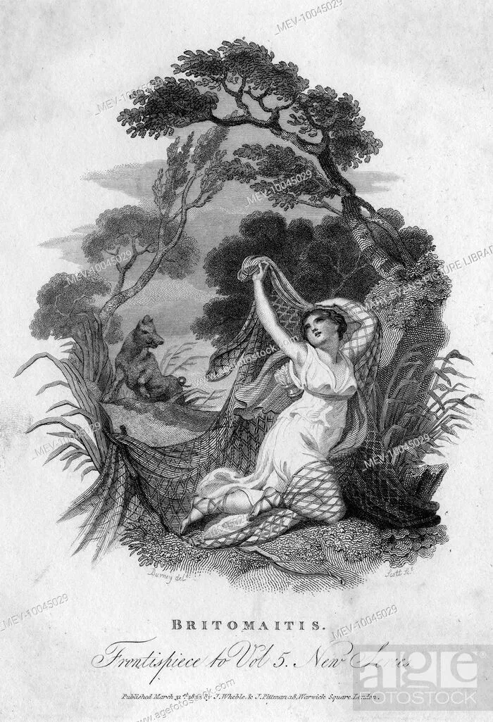 Britomartis | One Of The Greatest Sources For Greek Mythology Wiki | Fandom