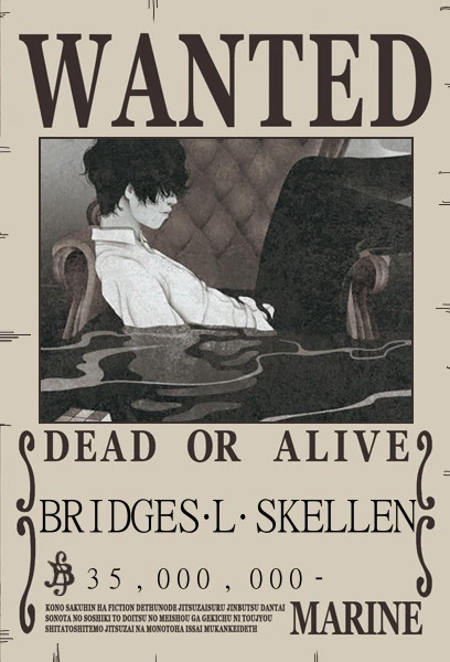 Bridges L. Skellen | One Piece: The Golden Age Wiki | Fandom