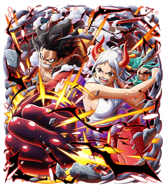 Luffy & Yamato Declaring War on the Demon | One Piece Treasure Cruise ...