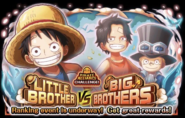 Pirate Alliance Challenge! Little Brother VS Big Brothers | One Piece ...