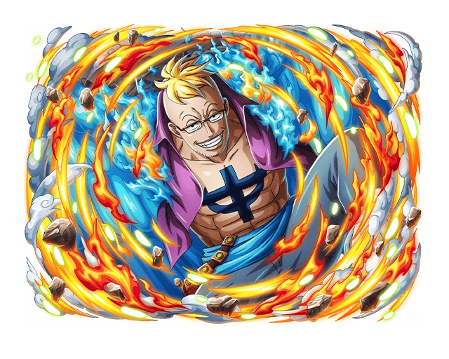Marco Parrying Blue Flame | One Piece Treasure Cruise Wikia | Fandom