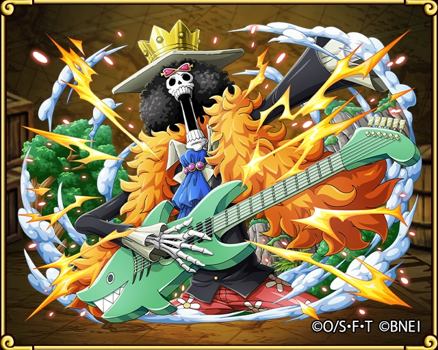 Brook Straw Hat Pirates: Mark of a Fierce Battle | One Piece Treasure ...