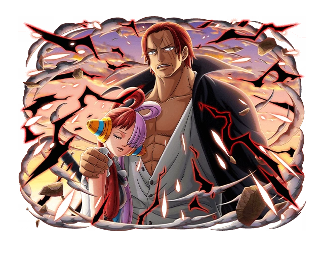 Red-Haired Shanks Father Caring for His Daughter | One Piece Treasure ...