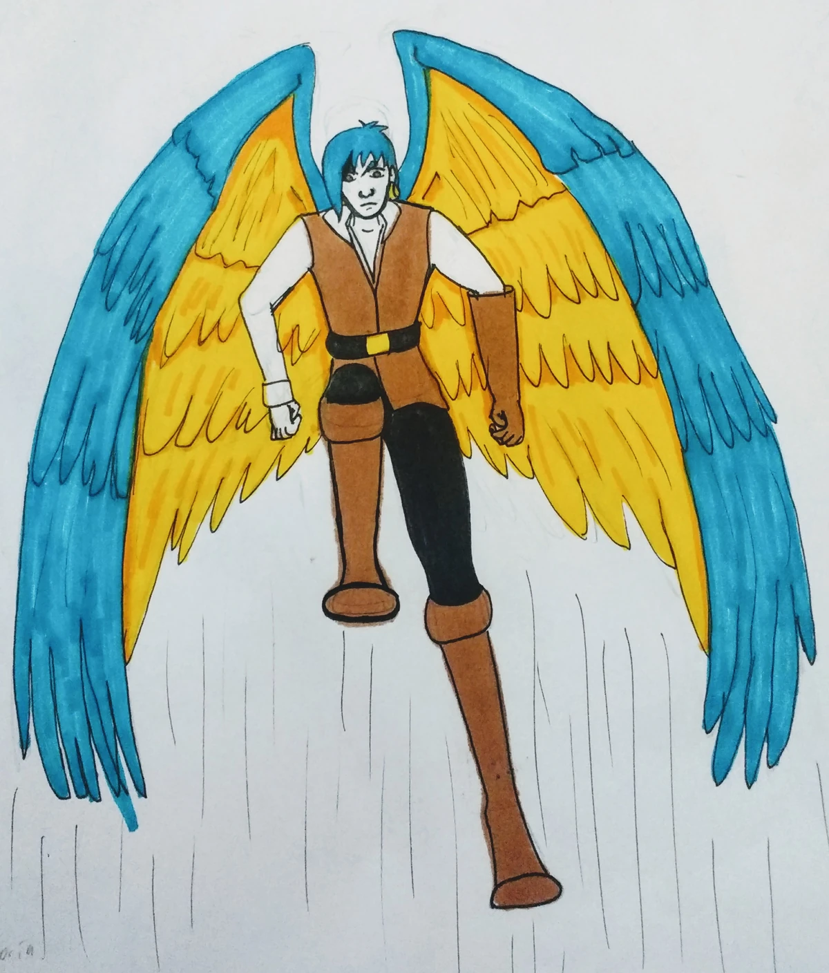 Fruta Tori Tori: Modelo Guacamayo Azul-Dorado/Engel | One Piece Fanon ...