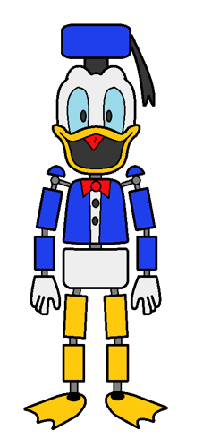 Robotic Donald | One Week at Disney Wiki | Fandom