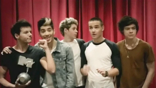 Goofy One Direction Dancing Gif