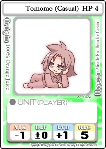 Tomomo (Casual & Sweet Eater) | 100% Orange Juice Wiki | Fandom