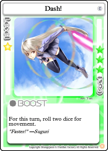 Dash! | 100% Orange Juice Wiki | Fandom