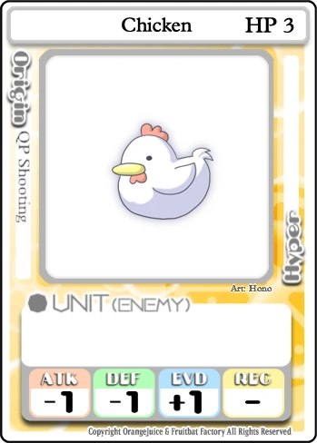 Chicken (Enemy) | 100% Orange Juice Wiki | Fandom