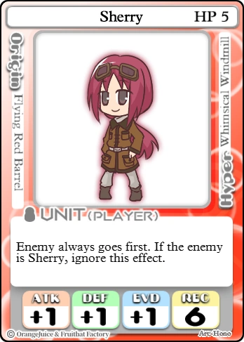 Sherry/Mode Changes - 100% Orange Juice Wiki