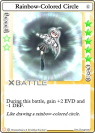 Rainbow-Colored Circle - 100% Orange Juice Wiki