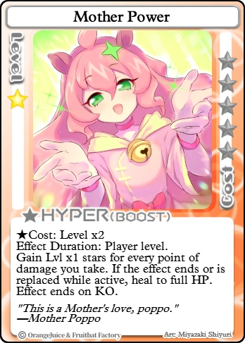 Mother Poppo/Hyper - 100% Orange Juice Wiki