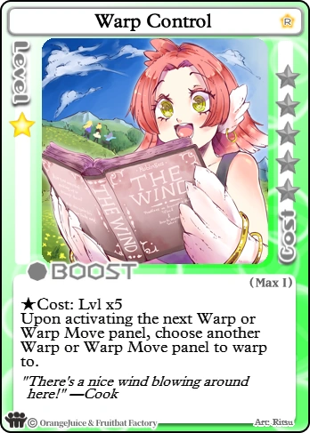 Warp Control - 100% Orange Juice Wiki