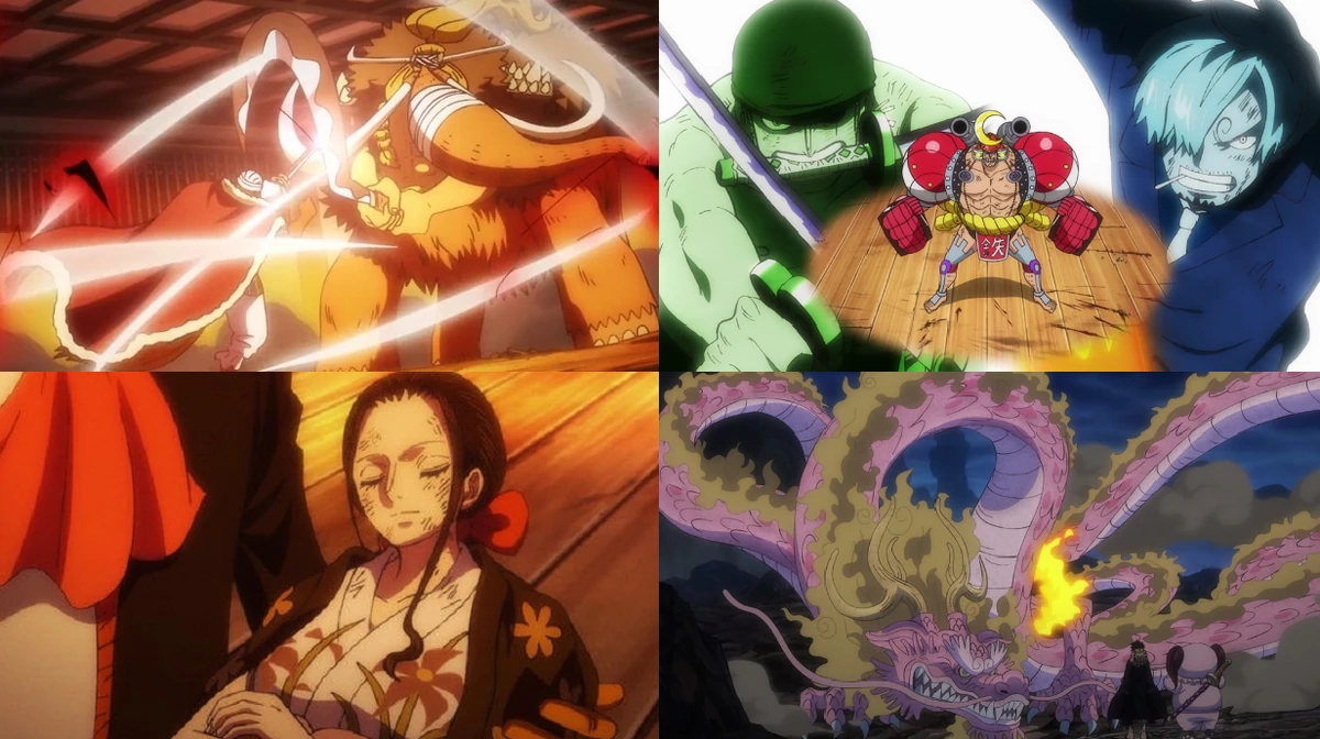 Episodio 1047: Sale l'alba! Un drago rosa si agita | One Piece Wiki ...