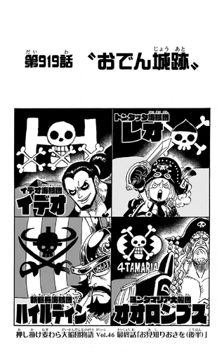 Chapter 919 | One Piece Wiki | Fandom