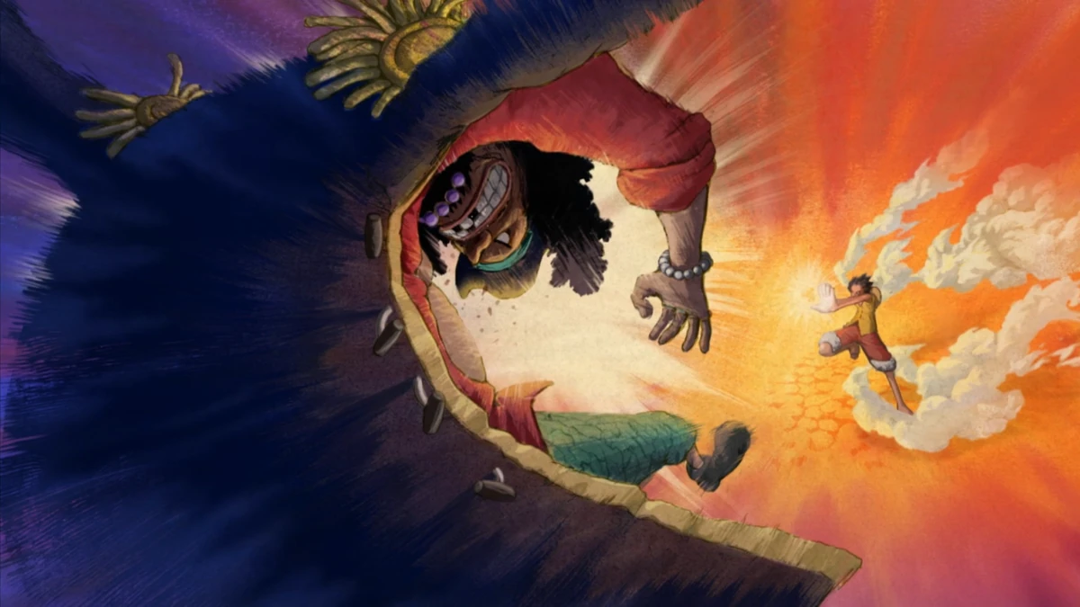 Monkey D. Luffy Vs Marshall D. Teach | One Piece Wiki | Fandom