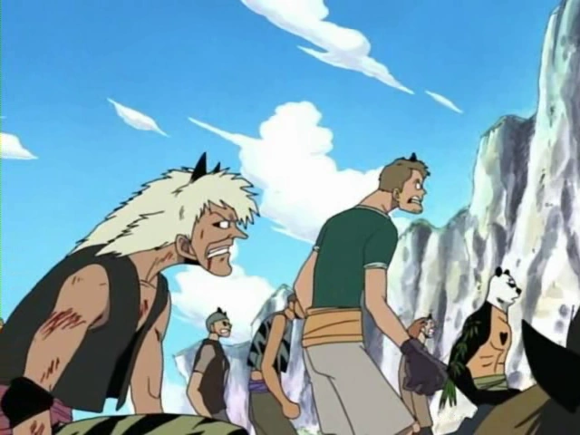 Who is the panda man in episode 56? : r/OnePiece