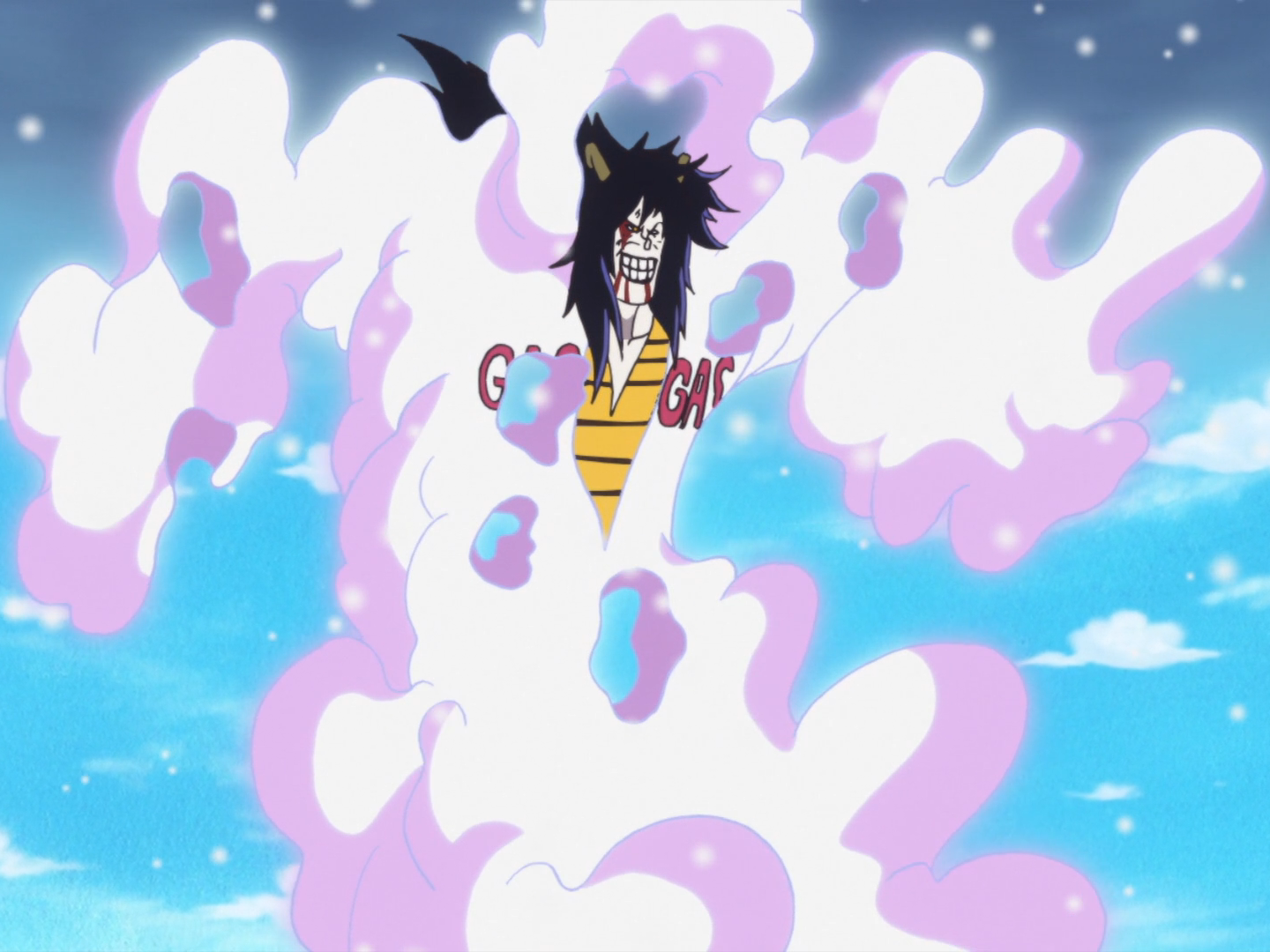 One Piece Chapter 671 Gasu Gasu No Mi One Piece Manga One Piece