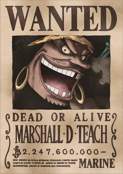 Marshall D. Teach | One Piece Wiki Italia | Fandom