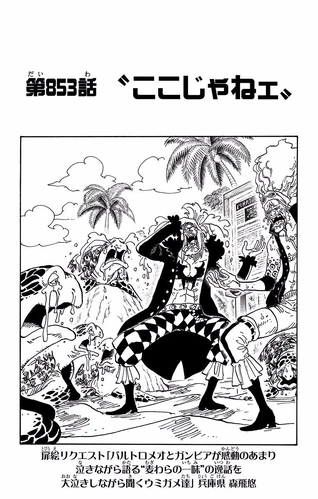 Chapter 853 | One Piece Wiki | Fandom