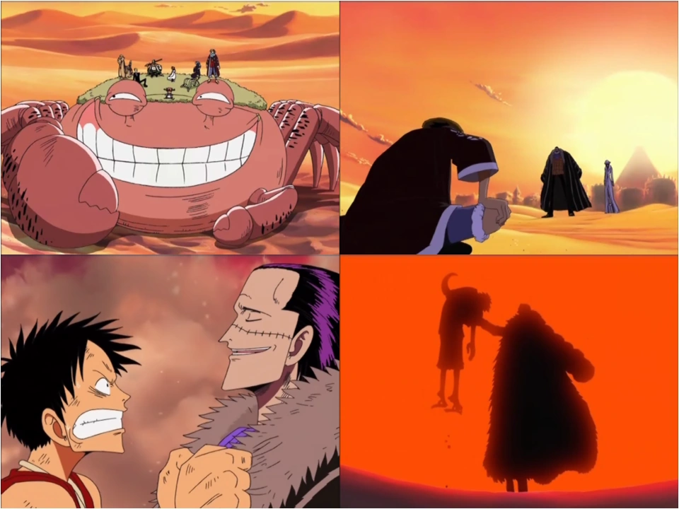 Episodio 110: Rubber e Crocodile a confronto | One Piece Wiki Italia ...