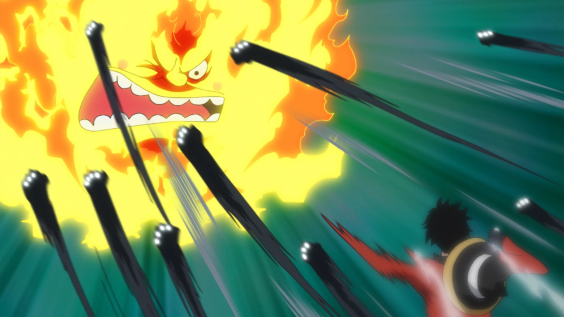 Monkey D. Luffy e Jinbe Vs Prometheus | One Piece Wiki | Fandom