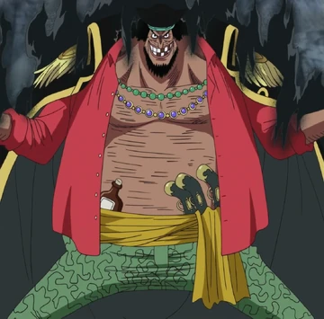 One Piece Barba Negra Queria