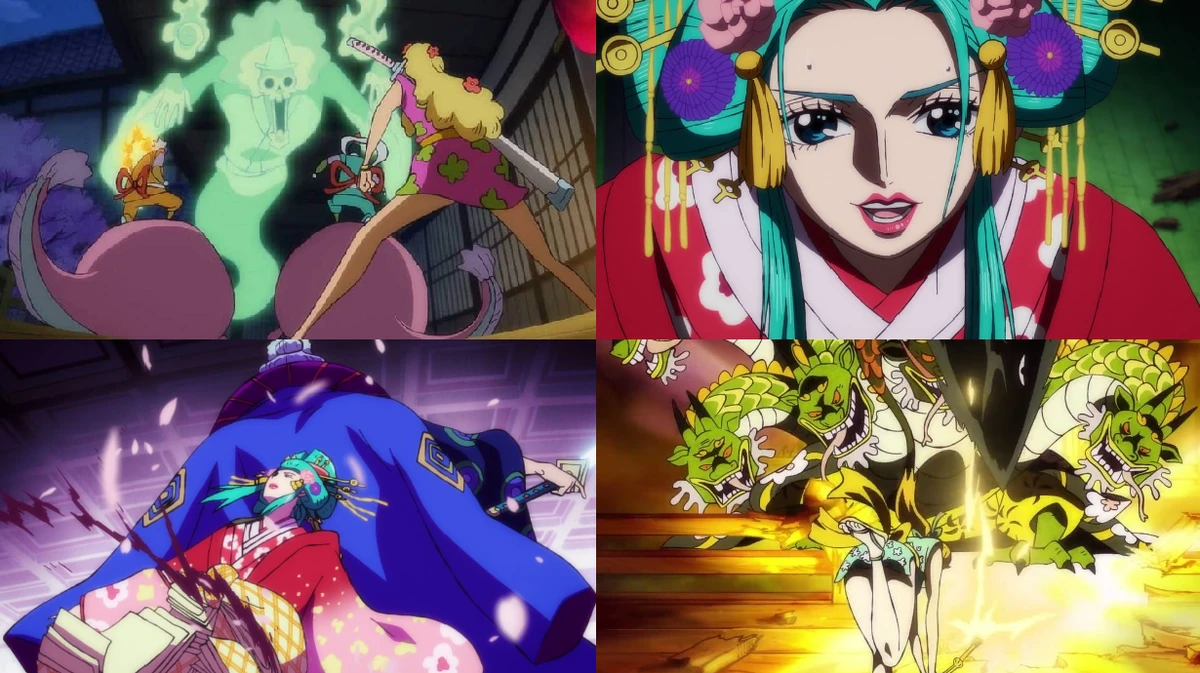 Episodio 928: Il fiore cade! Il momento finale della più bella donna ...