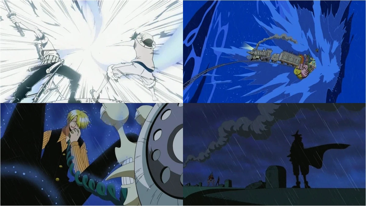 Episodio 257: Rubber e Zoro contro la grande onda | One Piece Wiki ...