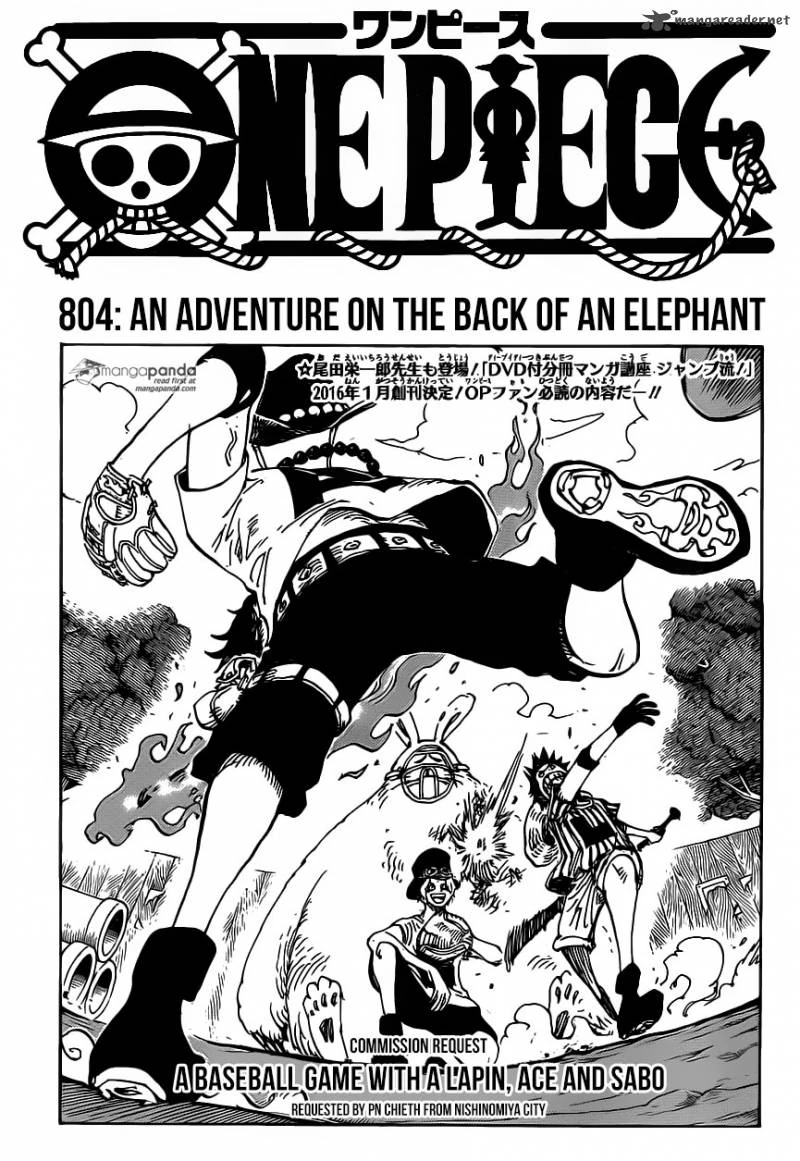 Capítulo 804 | One Piece Wiki | Fandom