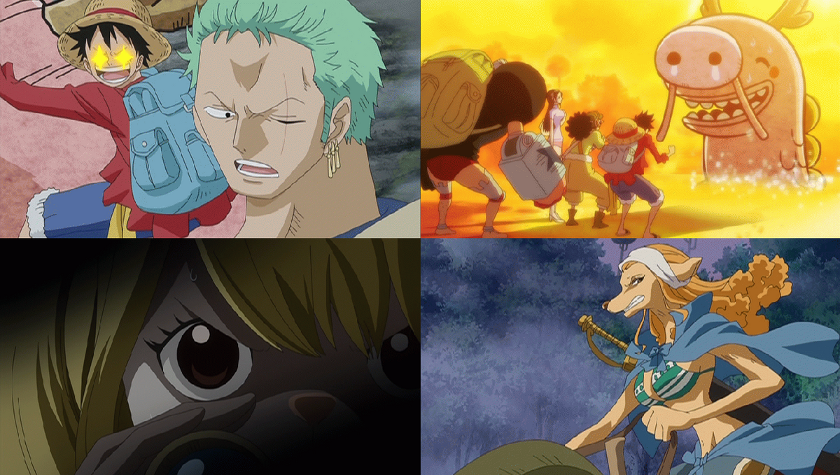 Episodio 753: L'arrampicata - Inizia l'avventura sull'isola di Zo ...