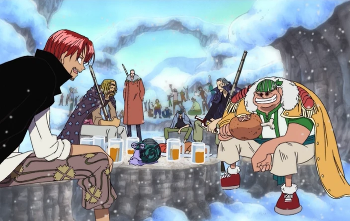 One Piece Shanks Crew