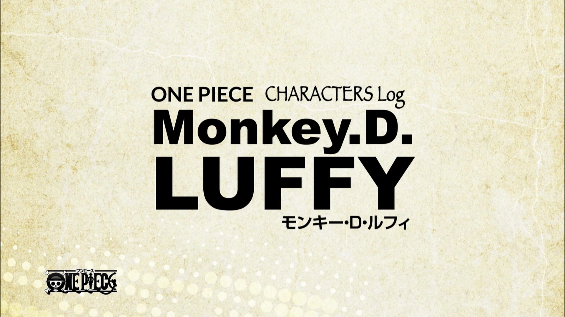 One Piece Characters Log | One Piece Wiki | Fandom