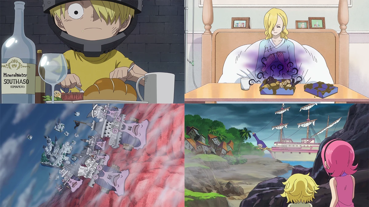 Episodio 804: Verso il mare orientale! La risoluta partenza di Sanji ...