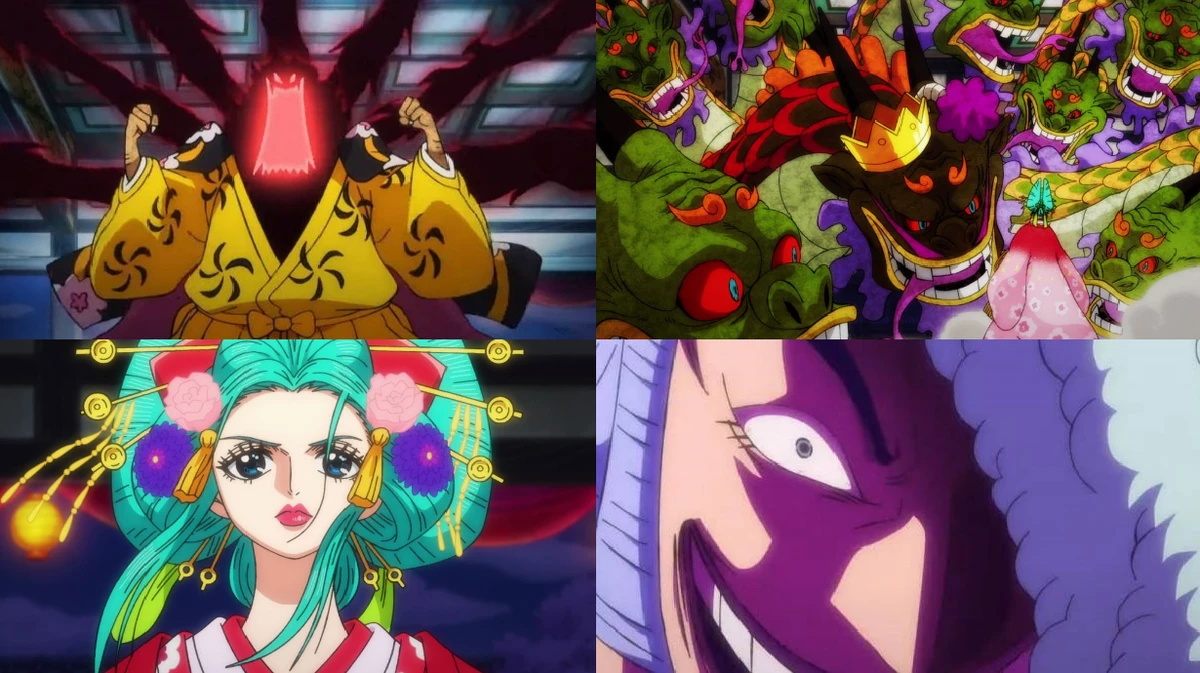 Episodio 927: Pandemonio! Il mostro serpente, lo shogun Orochi | One ...