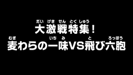 Great Fierce Battle Special! The Straw Hats vs. the Tobi Roppo | One ...