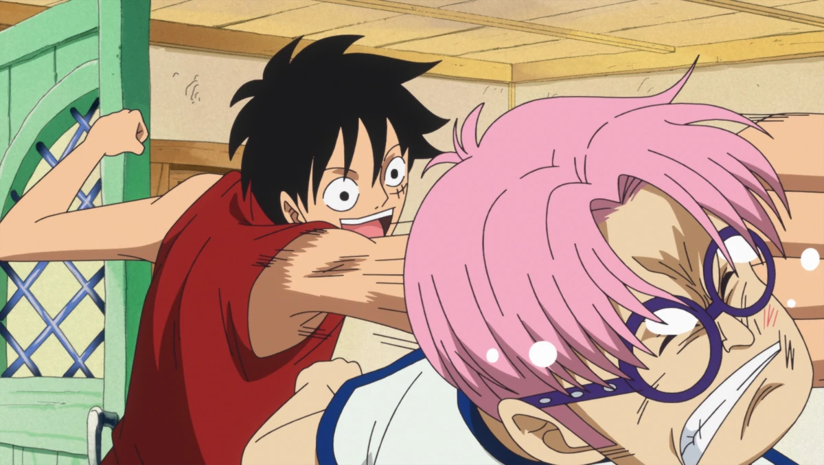 Monkey D. Luffy kontra Coby (Shells Town) | One Piece Wiki | Fandom