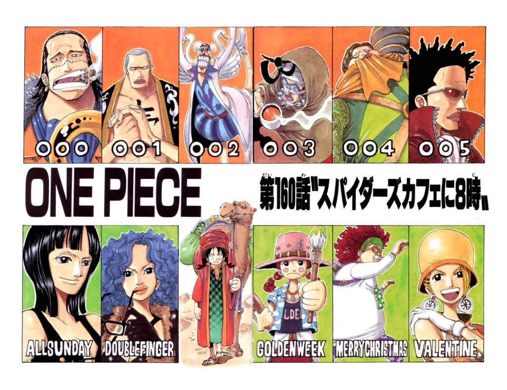 Spiders Cafe ni 8-ji | OnePiecePedia | Fandom