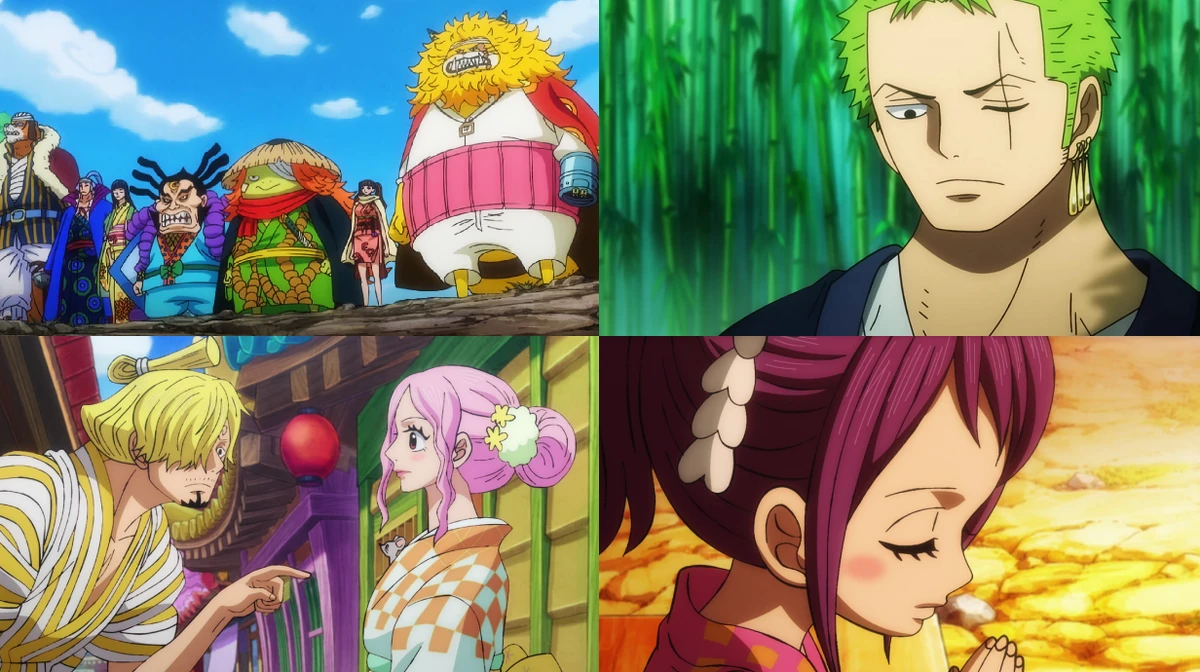 Episodio 1084: Tempo di partire - Il Paese di Wa e i Pirati di Cappello ...